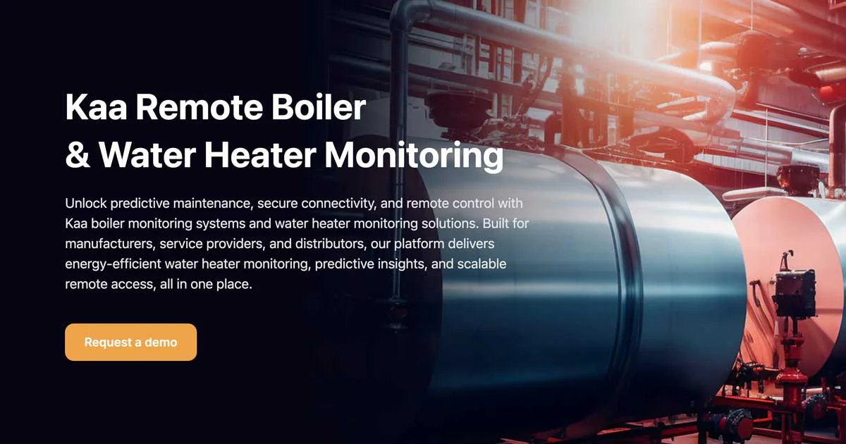 Kaa Remote Boiler & Water Heater Monitoring