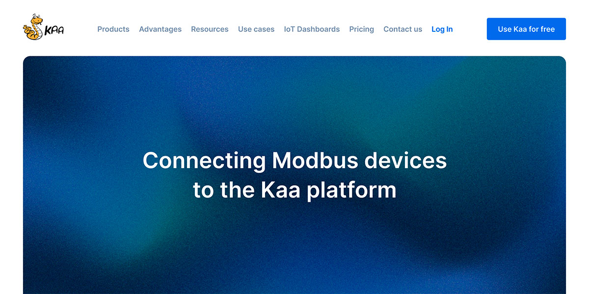 A Step-by-Step Guide to Connect Modbus Devices to Kaa IoT Platform
