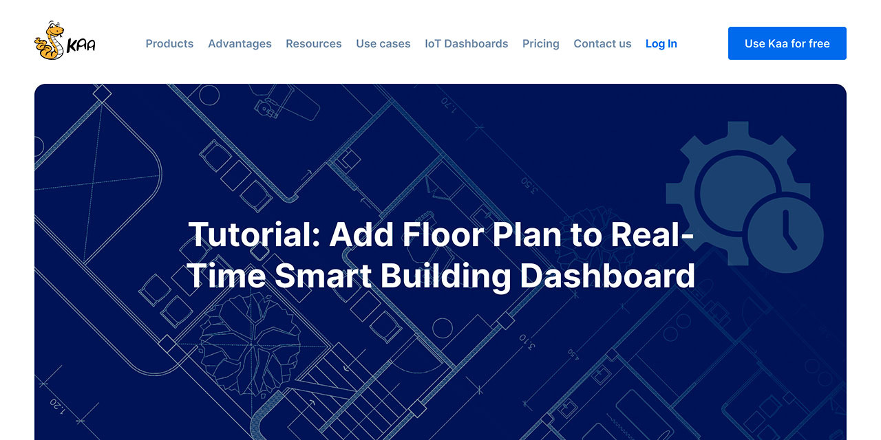 Tutorial: Add Floor Plan to Real-Time Smart Building Dashboard